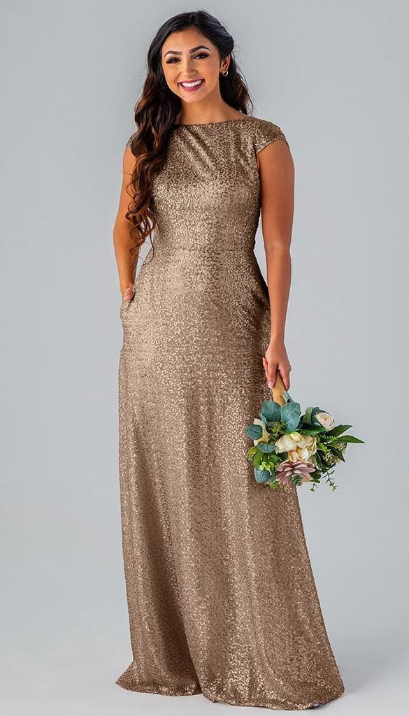 Bronze Bridesmaid Dresses