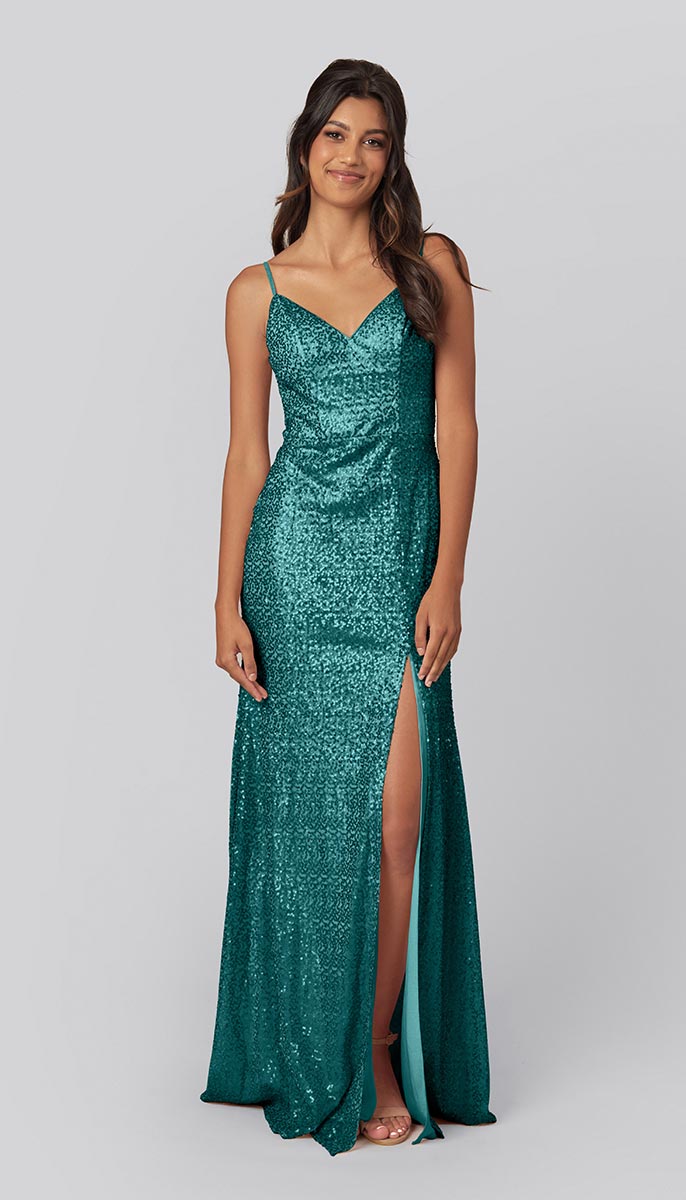 Copper Prom Dress